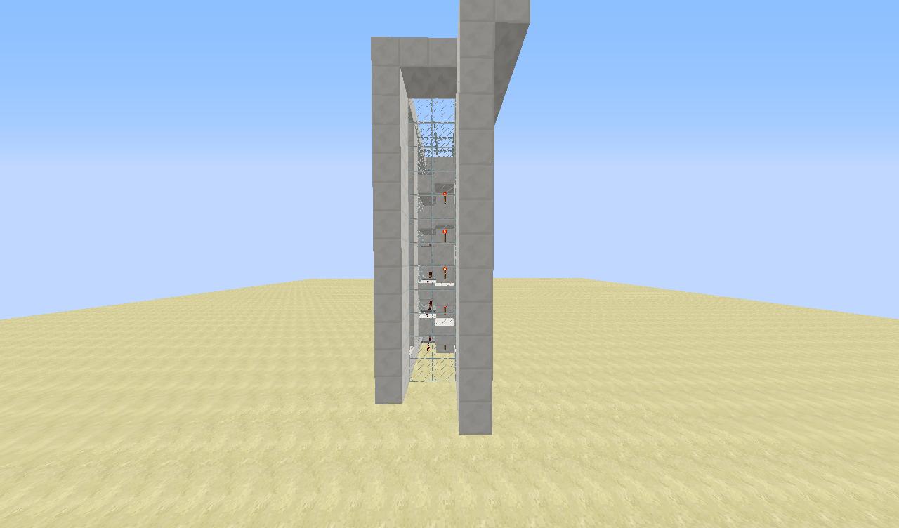 Item Elevator [Expandable] (Original) 2x5 Minecraft Map