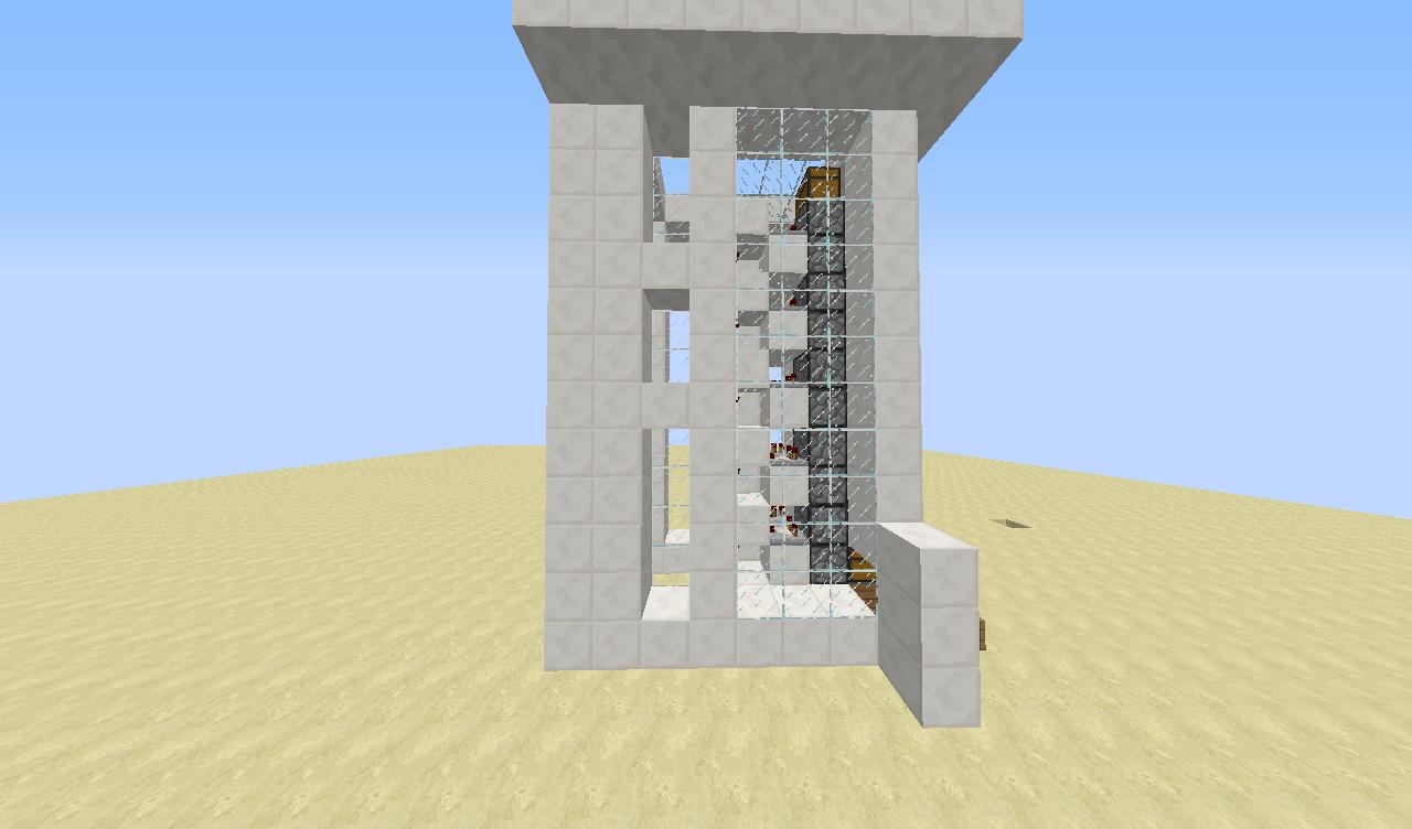 Item Elevator [Expandable] (Original) 2x5 Minecraft Map