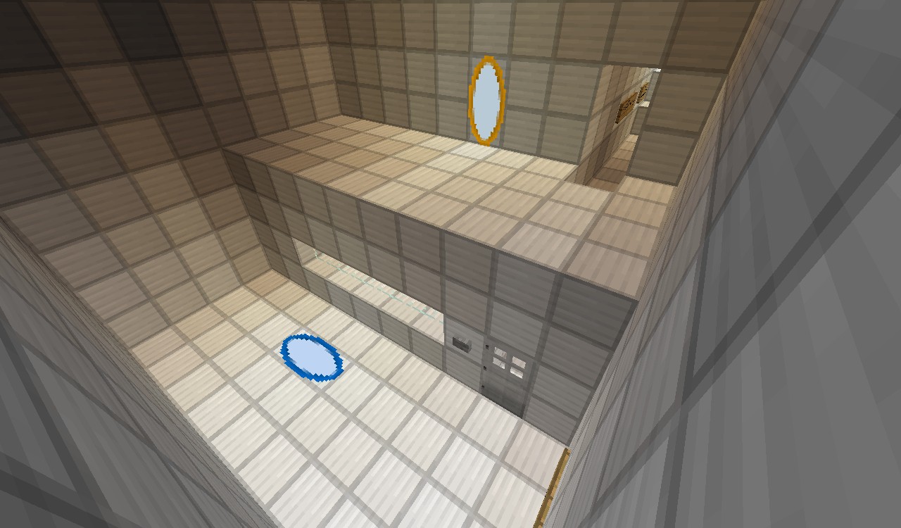 Portal Map (Requires Portal Gun Mod!) Minecraft Map