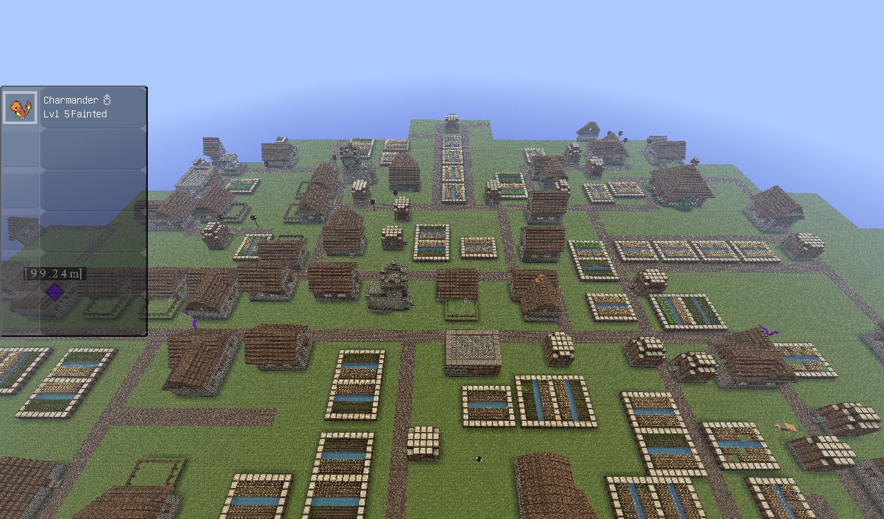 Large Village Minecraft Map
