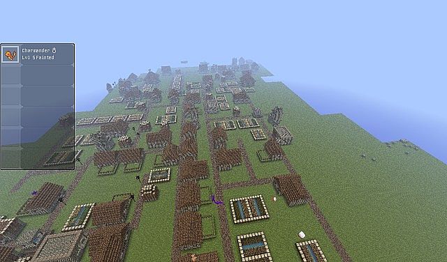 Large Village Minecraft Map