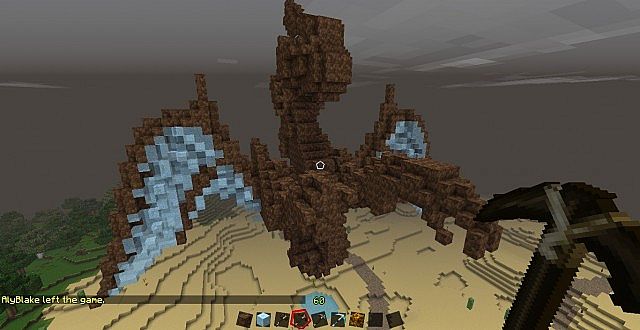 Ice Dragon Minecraft Map