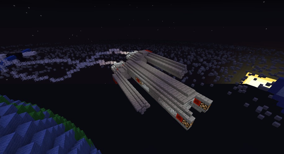 In Orbit - a collection of small space related creations Minecraft Map