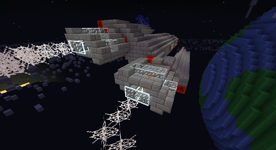 In Orbit - a collection of small space related creations Minecraft Map