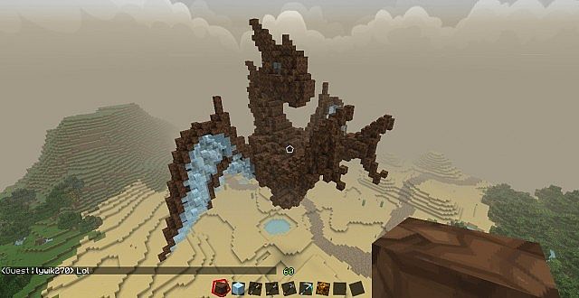 Ice Dragon Minecraft Map