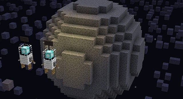 In Orbit - a collection of small space related creations Minecraft Map