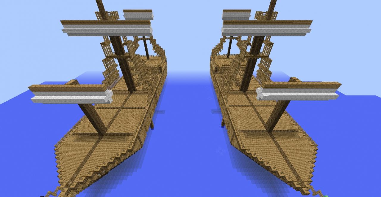 Ship Battle Minecraft Map