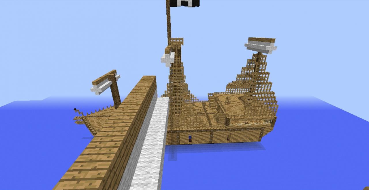 Ship Battle Minecraft Map