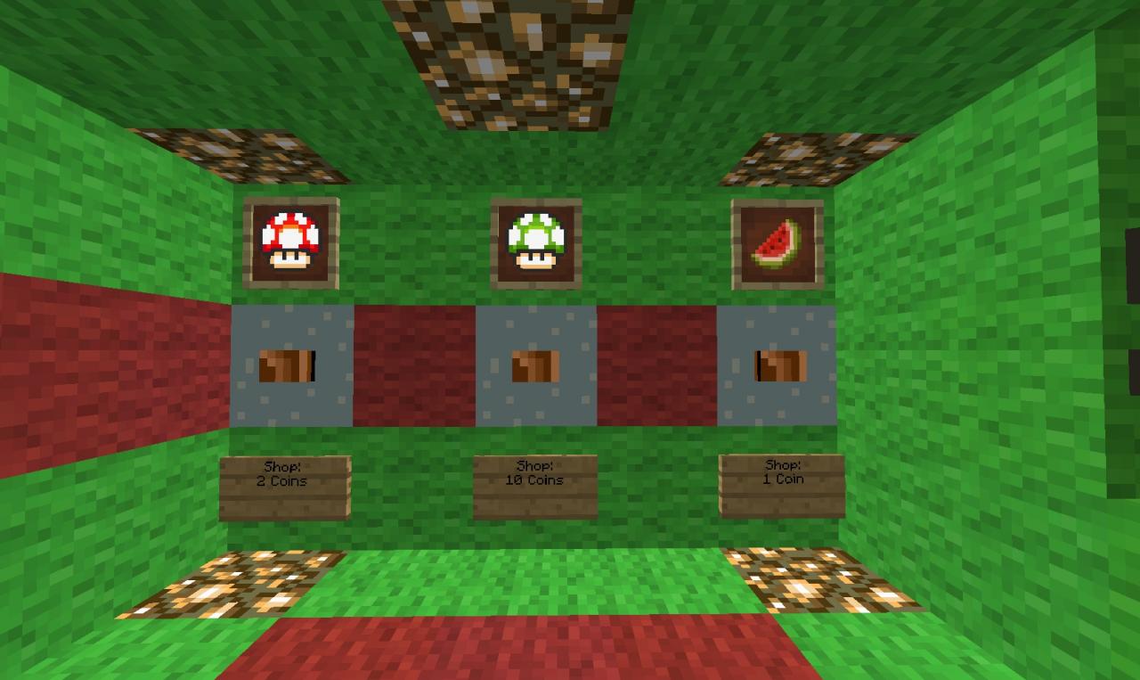 Mario Bros Minecraft Map