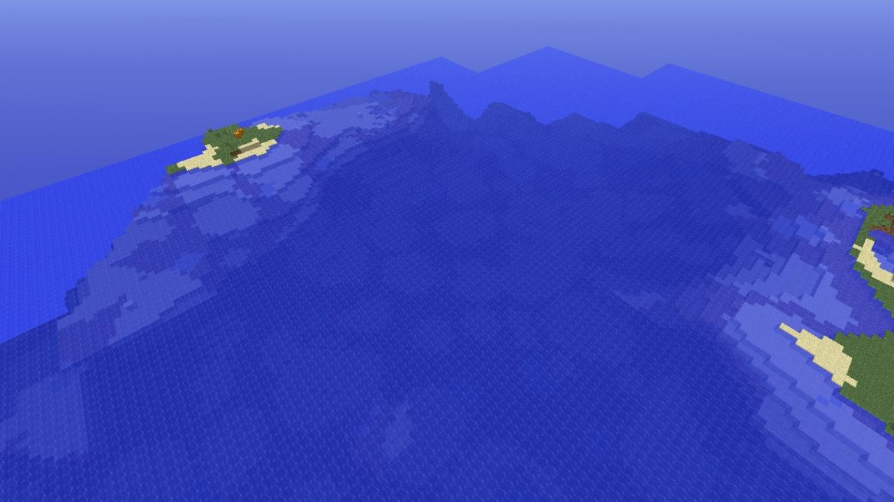 Hardcore island Minecraft Map