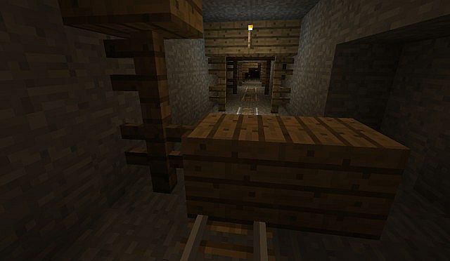 corrupted mine Minecraft Map