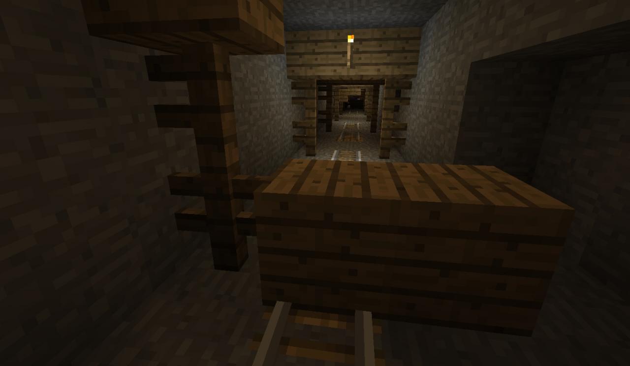 corrupted mine Minecraft Map