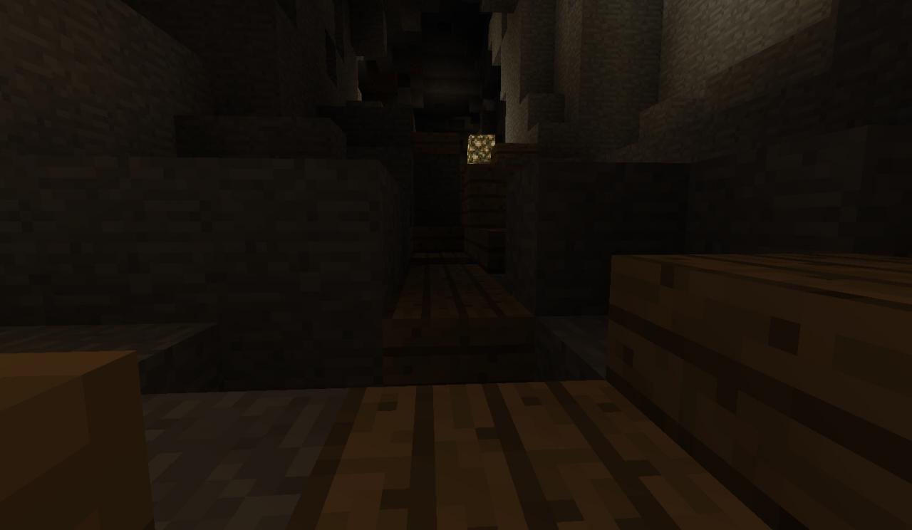 corrupted mine Minecraft Map