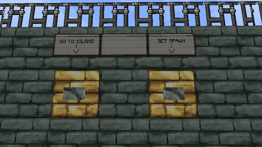 Sky based map template! Minecraft Map