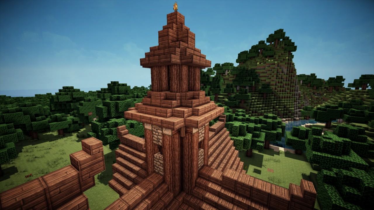 Medieval Town Hall Minecraft Map