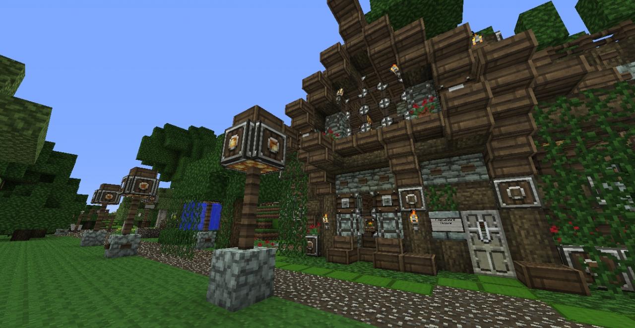 CivCraft Castle Spawn Minecraft Map