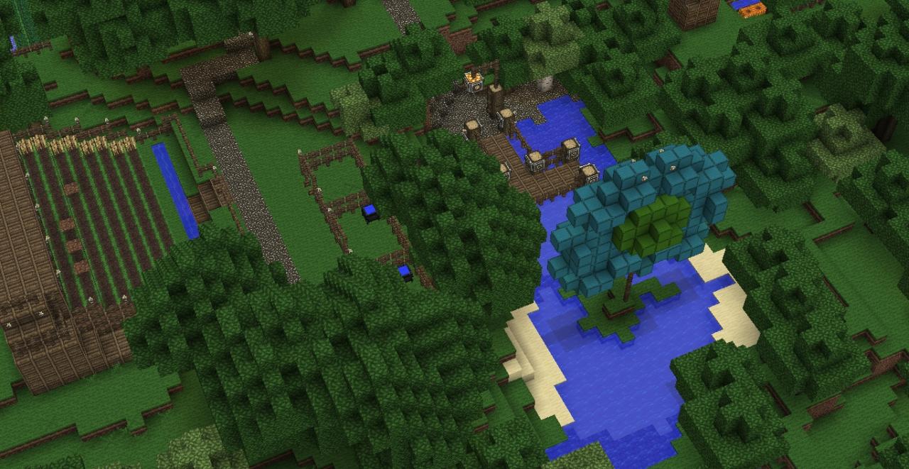 CivCraft Castle Spawn Minecraft Map