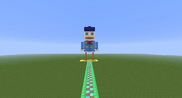 Donald duck Minecraft Map