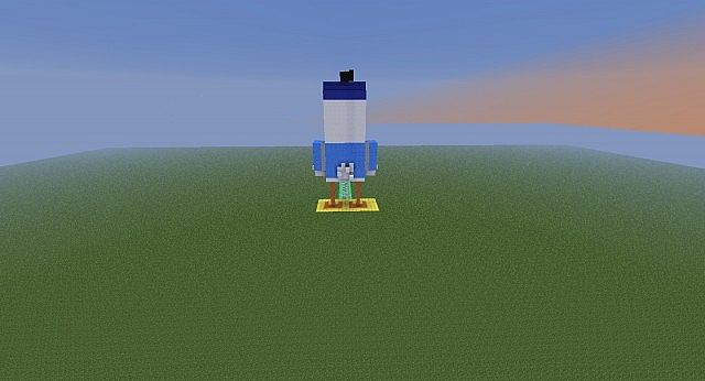 Donald duck Minecraft Map