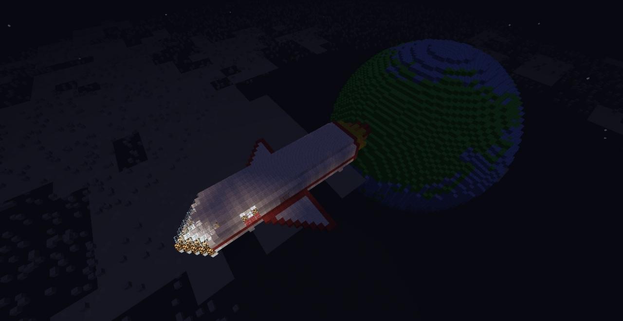Spaceship Minecraft Map