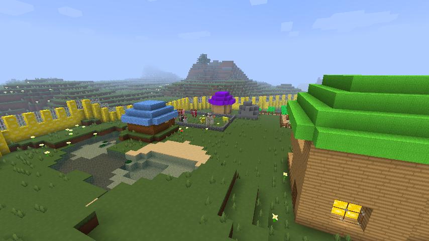 Zelda-Inspired Towns Minecraft Map