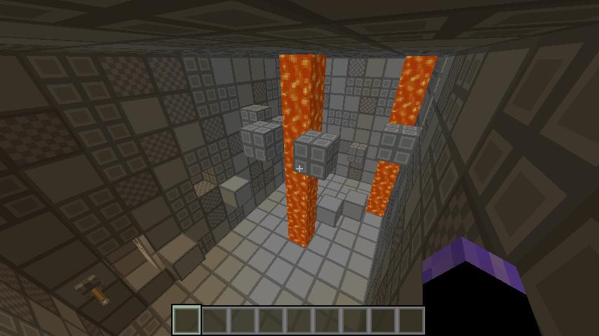 Cave Running (new parkour map underground) Minecraft Map