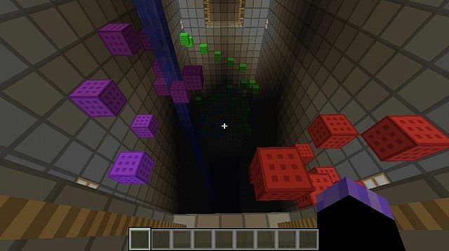 Cave Running (new parkour map underground) Minecraft Map