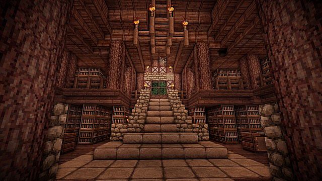 Medieval Library Minecraft Project