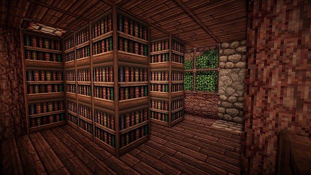 Medieval Library Minecraft Map