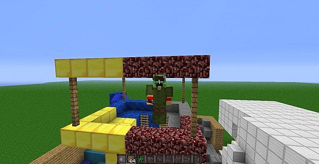 Super Smash Bros Minecraft Map