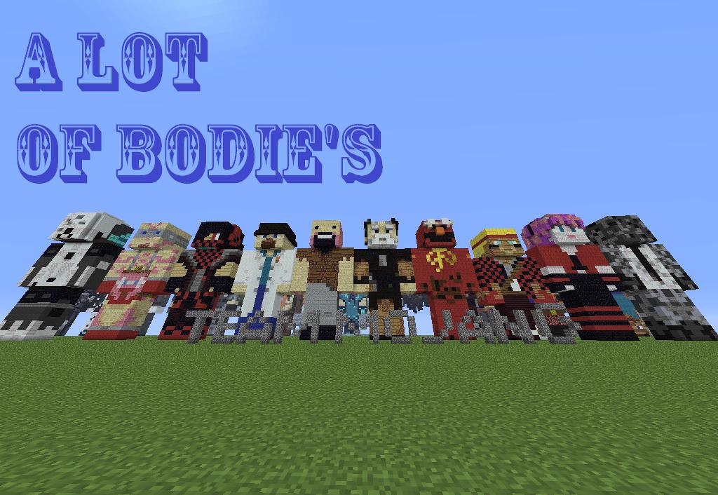 A Lot Of Bodies Minecraft Map