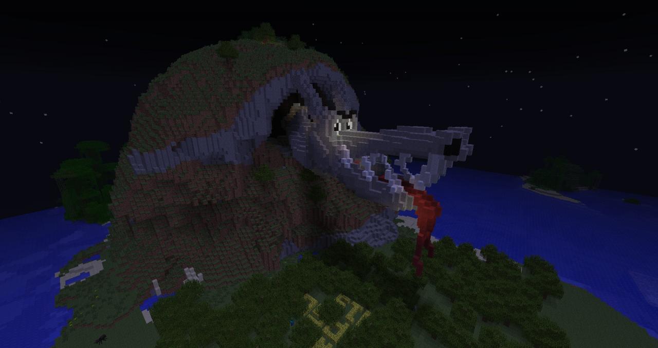 Dragon Cave Minecraft Map