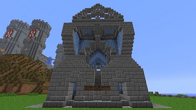 Part of a Tomb, Random Build: 15min build. Minecraft Map