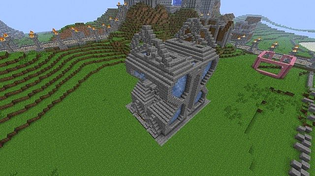 Part of a Tomb, Random Build: 15min build. Minecraft Map