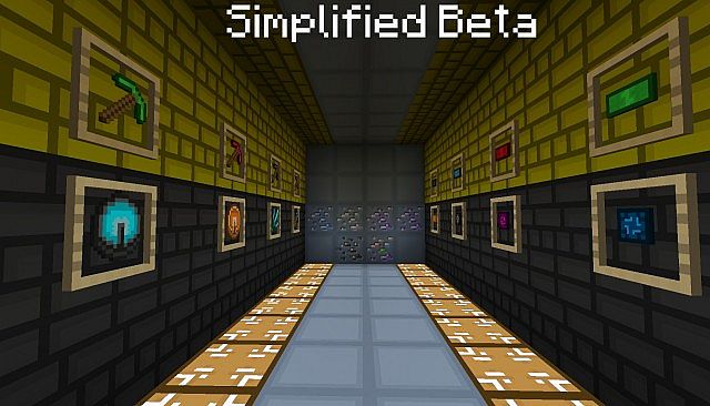 Simplified Beta Minecraft Texture Pack
