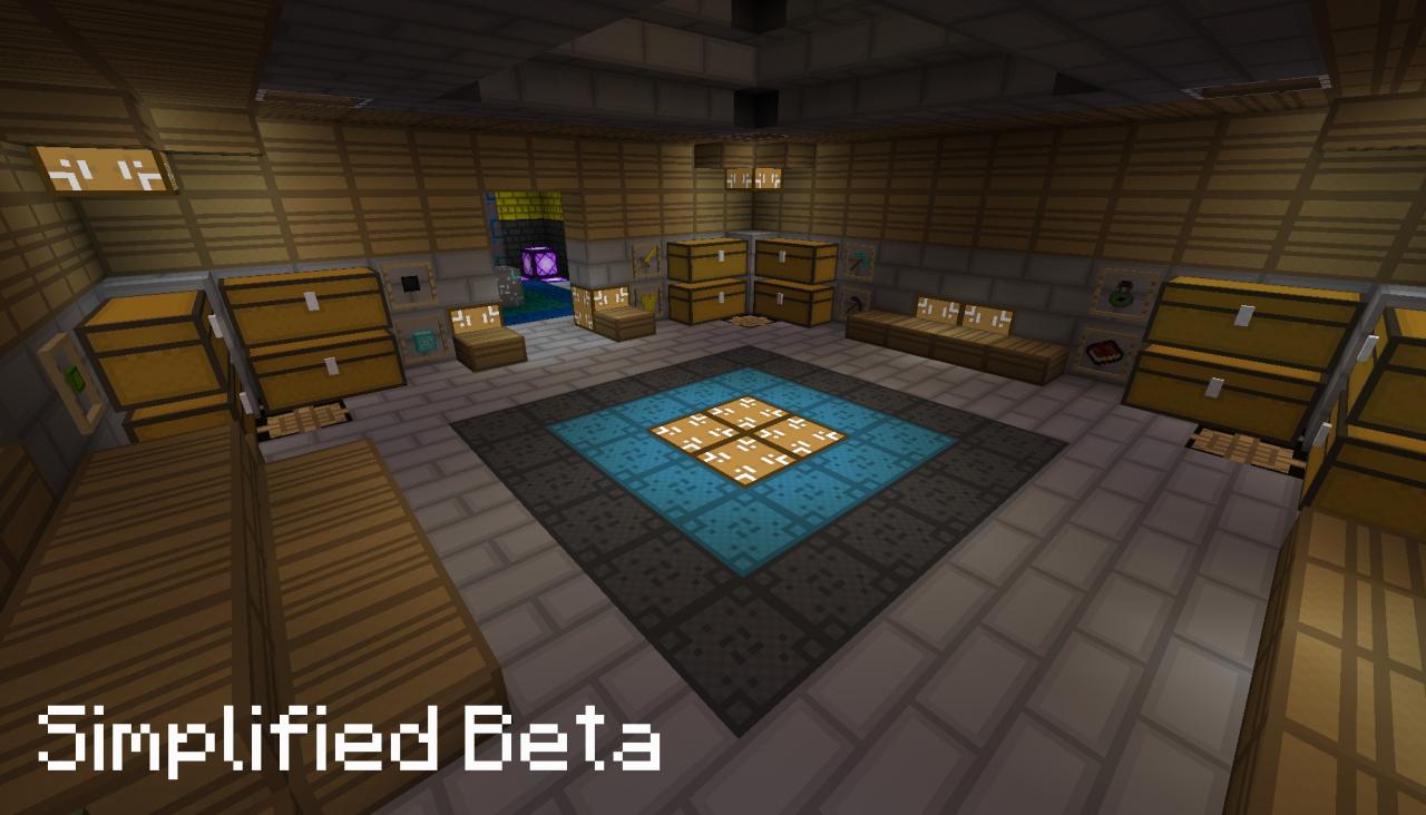 Simplified Beta Minecraft Texture Pack