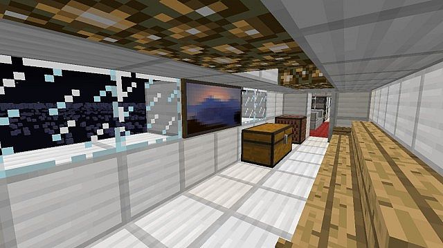 Steve's exploration ship Minecraft Map