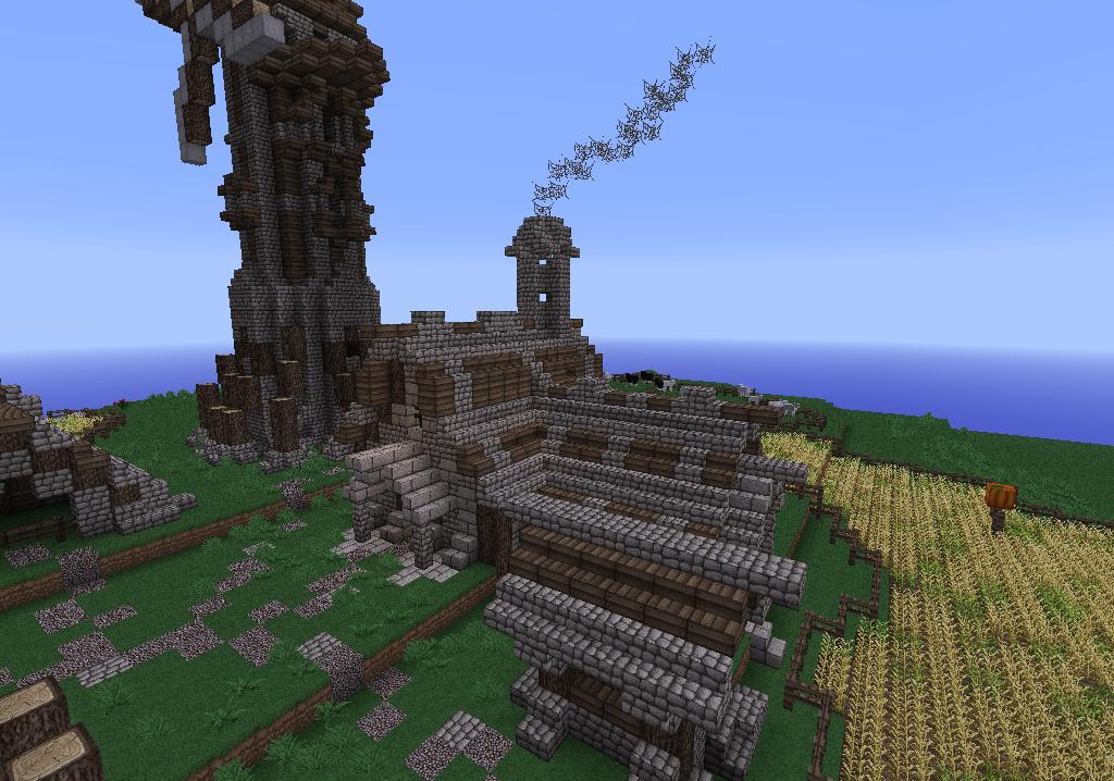 medieval farm Minecraft Map