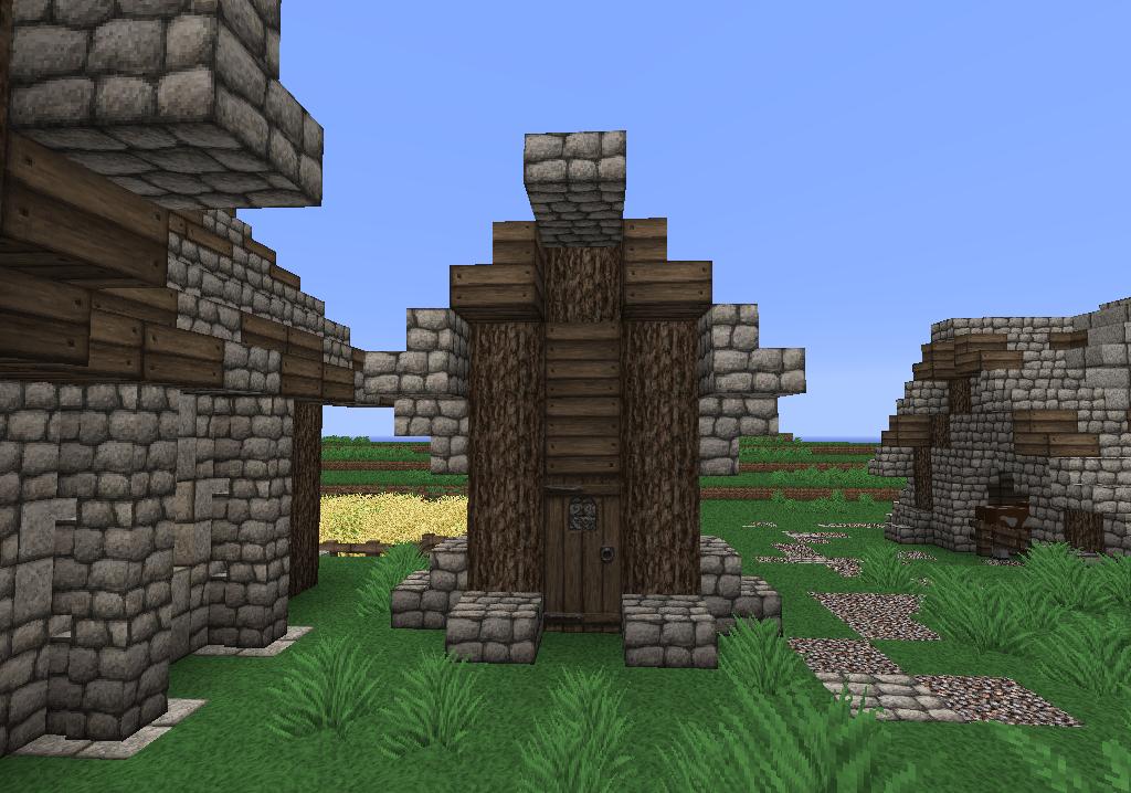 medieval farm Minecraft Map