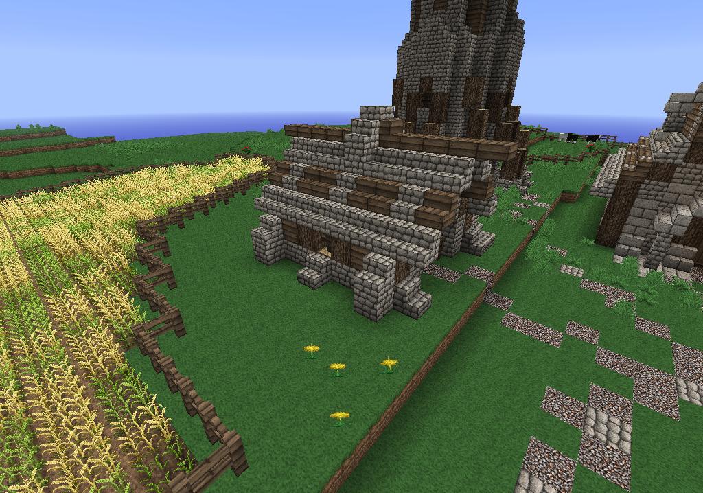 medieval farm Minecraft Map