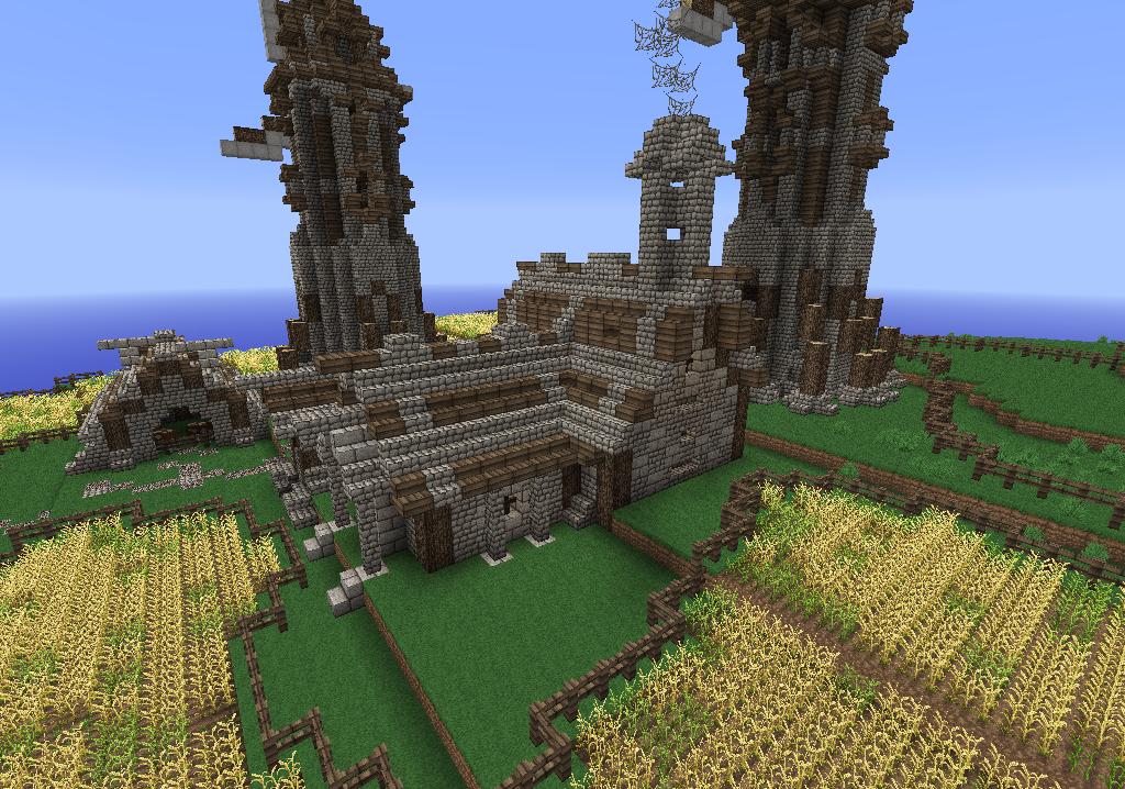 medieval farm Minecraft Map
