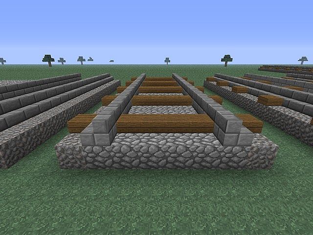 Zeverth's Brisk Builds - 1 - Railroad Tracks Minecraft Map