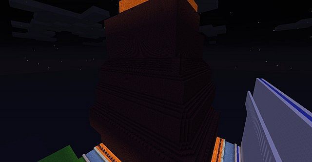 My nether Brick/hell castle Minecraft Map