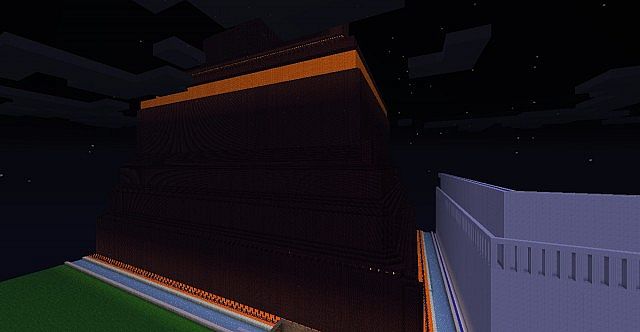 My nether Brick/hell castle Minecraft Map