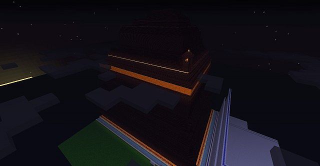 My nether Brick/hell castle Minecraft Map