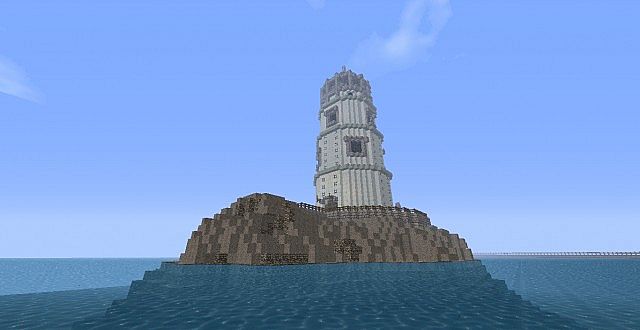 Bioshock Infinite Lighthouse! Minecraft Map
