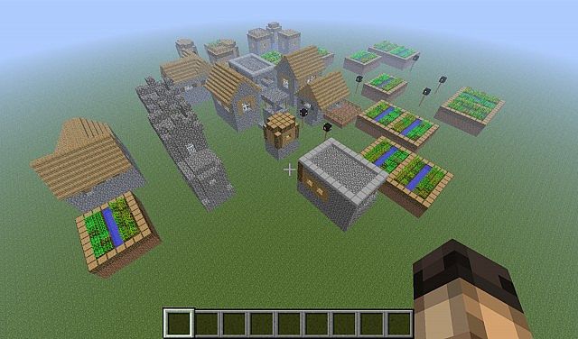 Mutated Village Minecraft Map