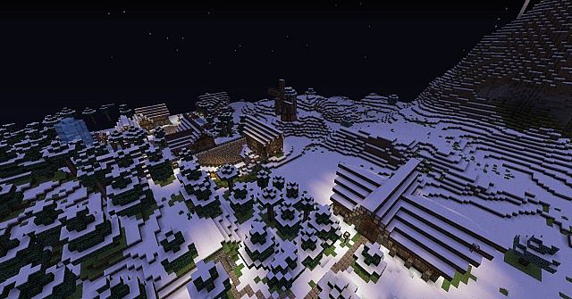 Snow Village Minecraft Project