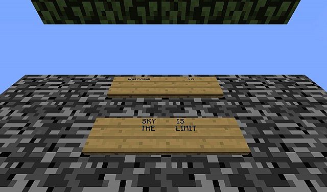 Sky's the limit Minecraft Map