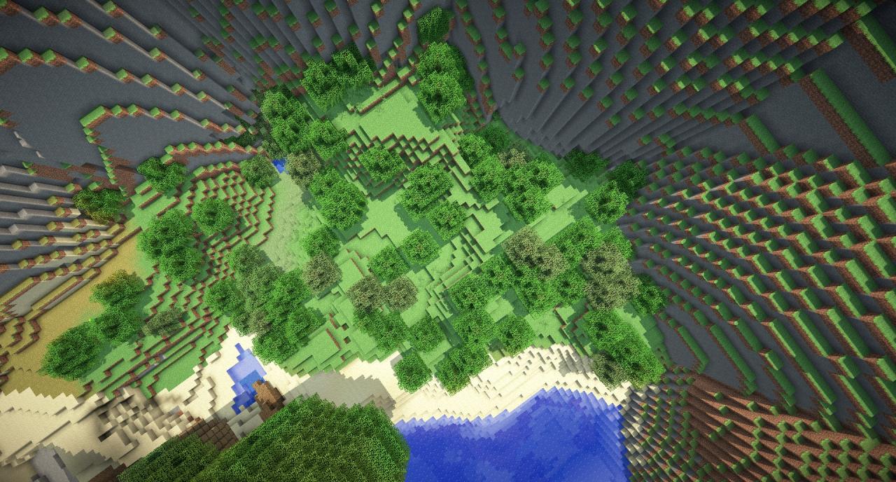 Sacred Tree Arena Minecraft Map